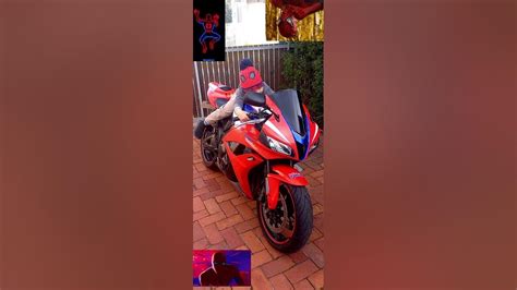 My Dads Superbike Soiderman Look Youtube