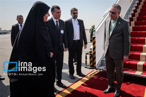 14 قاب از اولین استقبال فرزانه صادق از یک مهمان خارجی عکس