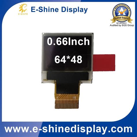 0 66 Inch 64x48 Small Oled Display Screen Module For Instrument Wristband Display And Oled Price