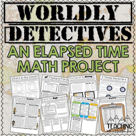 Elapsed Time Math Project Real World Time Project And Activities Teaching With A Mountain View Elapsed Time Math Project Real World Time Project And Activities Teaching With A Mountain View