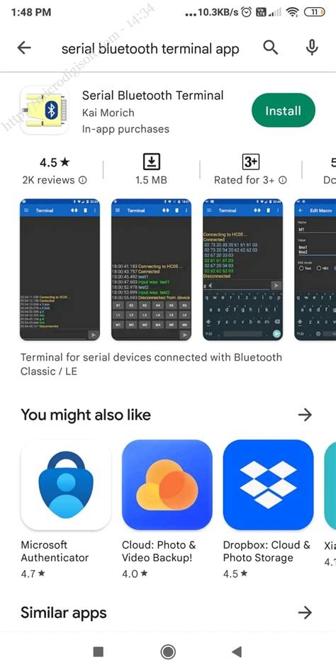 Bluetooth Module Controlling An Led With Esp8266