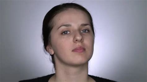 Natural Beauty Beautiful Woman Without Stock Video Pond