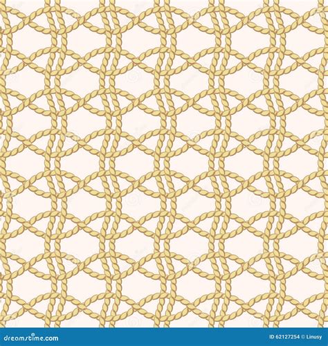 Rope Netting Stock Vector Illustration Of Geometry Jute 62127254