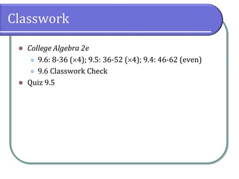 96 Binomial Theorem Ppt