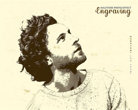 Premium PSD Retro Bitmap Photo Effect Mockup