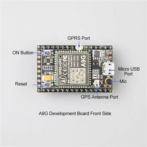 A9G GSM GPRS GPS BDS Development Board SMS Voice Wireless Data Transmission Positioning Free