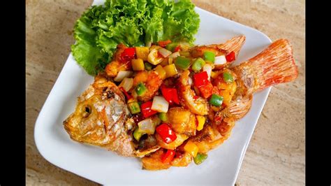 ปลาทับทิมทอดกรอบ 3 รส เปรี้ยว หวาน เค็ม เด็ด โดนใจ Youtube