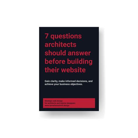 Free Guide From A Web Designer Questions To Answer Before Building Your Website