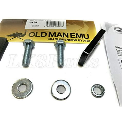 Arb Fk29 Old Man Emu Rear Driveshaft Spacer Kit Fits Toyota Tacoma