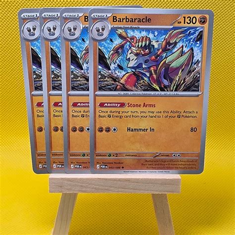 Barbaracle 043088 Lot Pokemon Mercari