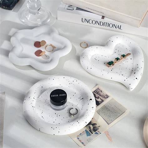 Badu Bg Гипсова табла с неправилна форма Орнаменти за бижута Дисплейна табла Ароматерапевтична