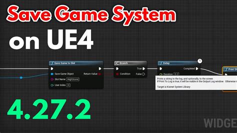 save game system in ue4 4 27 2 save higher score data in unreal engine 4 easy save and load