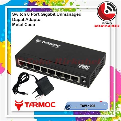 Jual Tarmoc TSW 1008 Switch Unmanage Gigabit 8 Port Metal Case Shopee Indonesia