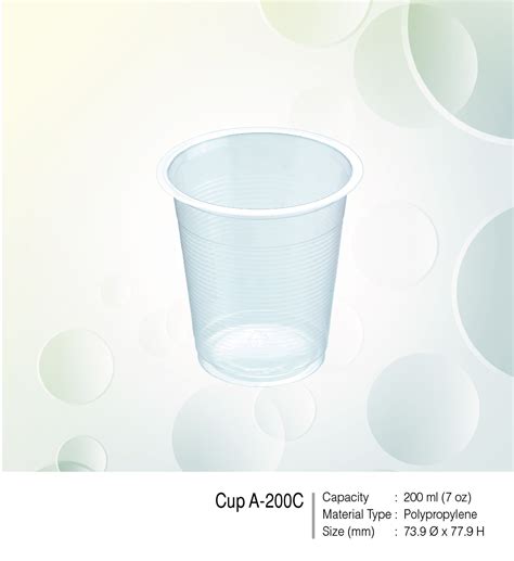 Ec Polypropylene Pp Cups Welcome To Wengspack Sdn Bhd