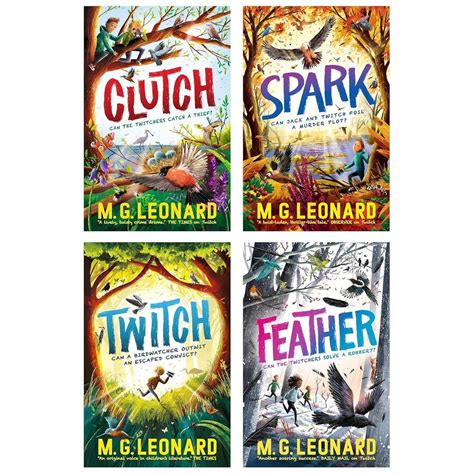 The Twitchers Series 4 Books Collection Set Twitch Spark Clutch