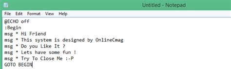 Very Cool 20 Notepad Hacks Which Blow Your Mind