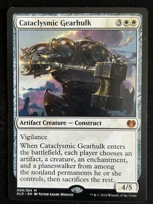 1x Cataclysmic Gearhulk Kaladesh Kld Magic Mtg Ebay