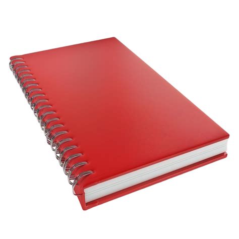Red Notebook Transparent Background Genereted AI PNG