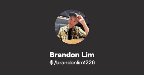 brandon lim instagram linktree