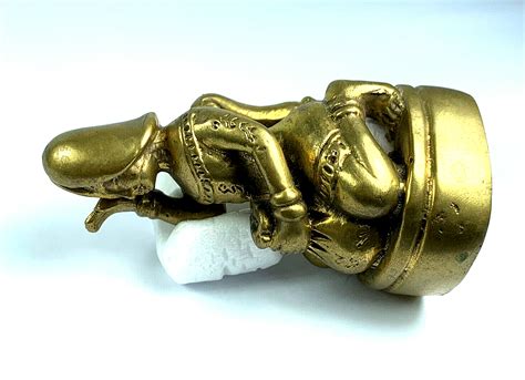 Erotic Brass Paladkik Statue Sex Appeal Luck Wealth Fetish Talisman