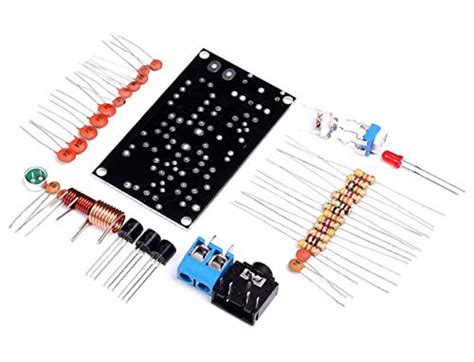 Getuscart Diy Fm Radio Practice Kit 85mhz~115mhz Wireless Microphone
