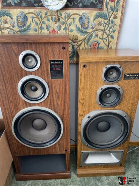 Technics Stereo System With Two Sets Of Technics Speakers Photo Canuck Audio Mart