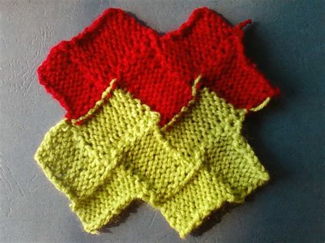 Free Zig Zag Knitting Pattern