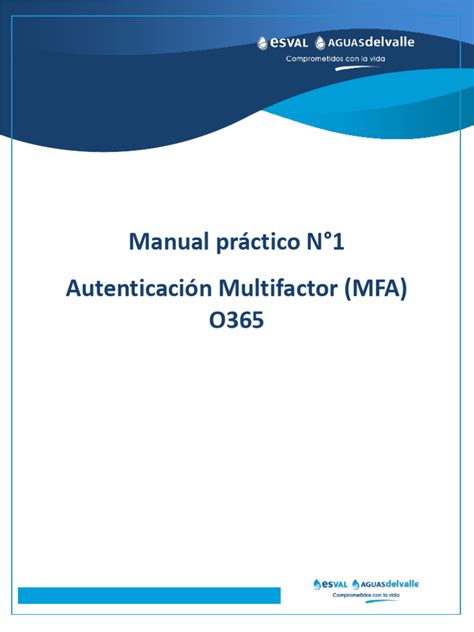 Manual N°1 De Configuración Mfa O365 Pdf Autenticación Contraseña