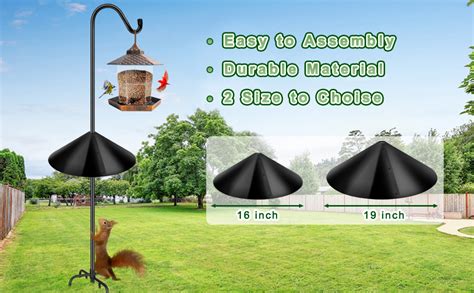 Pp Squirrel Proof Baffle Pole Mount Squirrel Guard