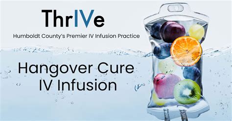 Hangover Cure Iv Infusion Thrive Wellness Medical Group