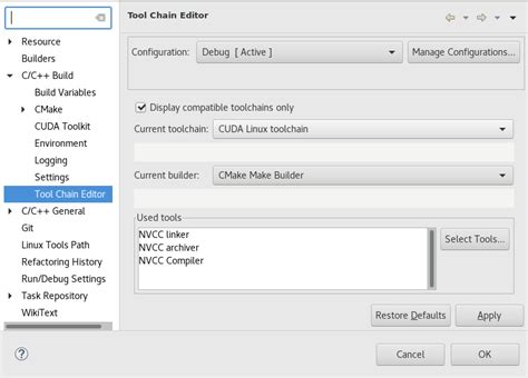 Make No Rule To Make Target All Although Cmake Make Builder Is Selected · Issue 50