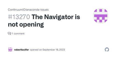the navigator is not opening · issue 13270 · continuumio anaconda issues · github