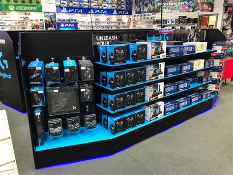 Case Study Logitech Gaming Retail Permanent Display