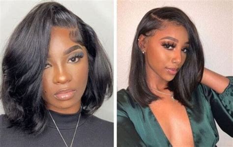 Top Side Part Quick Weave Bob Hairstyles To Try In