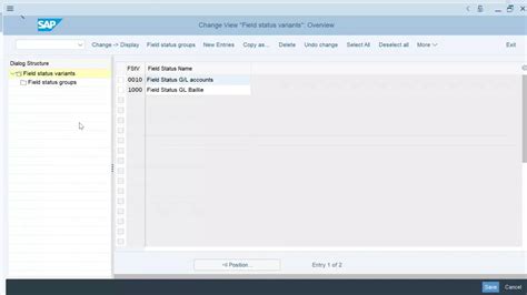Solve The Error Field Value Date Is A Required Field For Gl Account