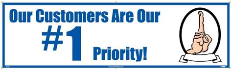 Our Customers Are Our 1 Priority Banner Bt27