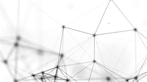 Premium Photo Dots Lines Digital Tech Connection