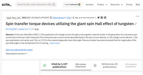 Spin Transfer Torque Devices Utilizing The Giant Spin Hall Effect Of