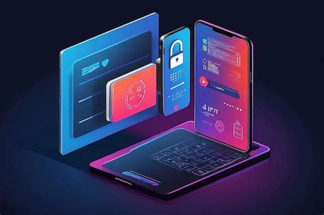 Premium Photo Two Factor Authentication Concept Illustration