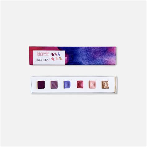 Watercolor Palette Think Pink Papier Tigre