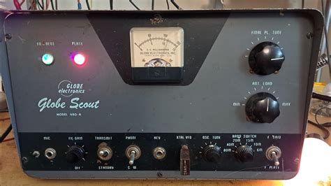Demonstration Of The Globe Scout 680a Youtube