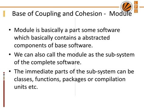 Ppt Coupling And Cohesion In Software Modules Powerpoint Presentation Id 9118309