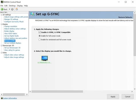 How To Enable G Sync Compatible On A Freesync Monitor Esports Tales