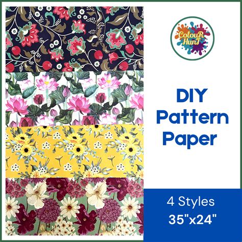 DIY Patterned Paper OrderCrafts
