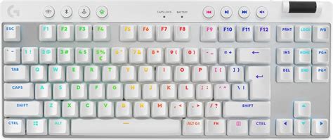 Logitech G Pro X Tkl Lightspeed Gaming Keyboard White Us Intl