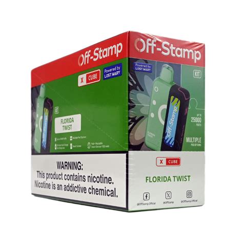 Off Stamp X Cube Kit Florida Twist 5pk Gogo Wholesale