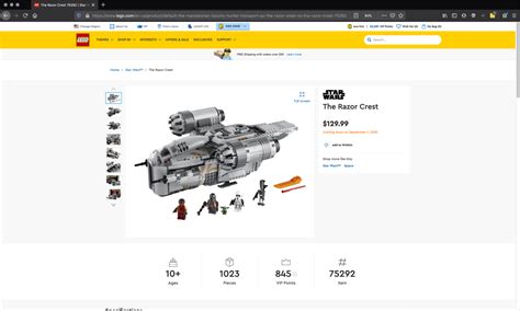 Your LEGO Razor Crest Set Might Not Be Called The Razor Crest FBTB