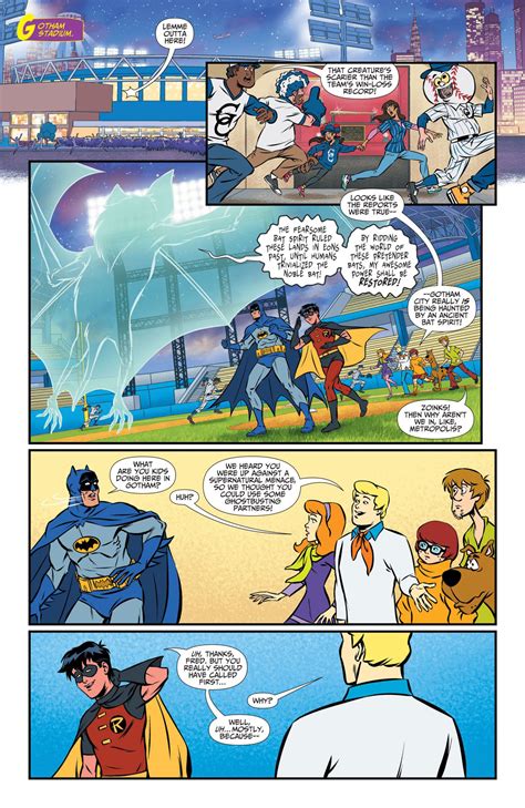 The Batman Scooby Doo Mysteries Page Preview And Cover