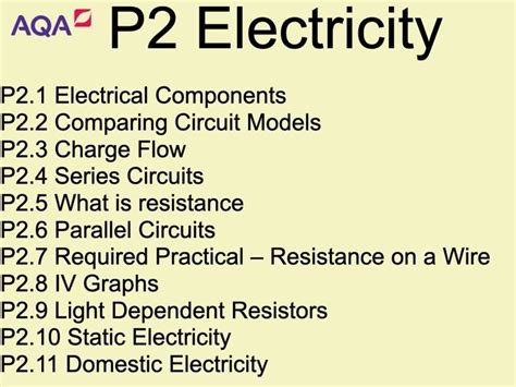 P2 6 Parallel Circuits Teaching Resources