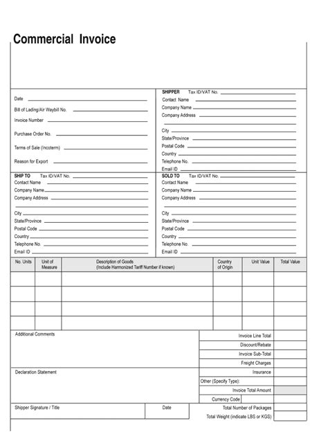 Ups Customs Form